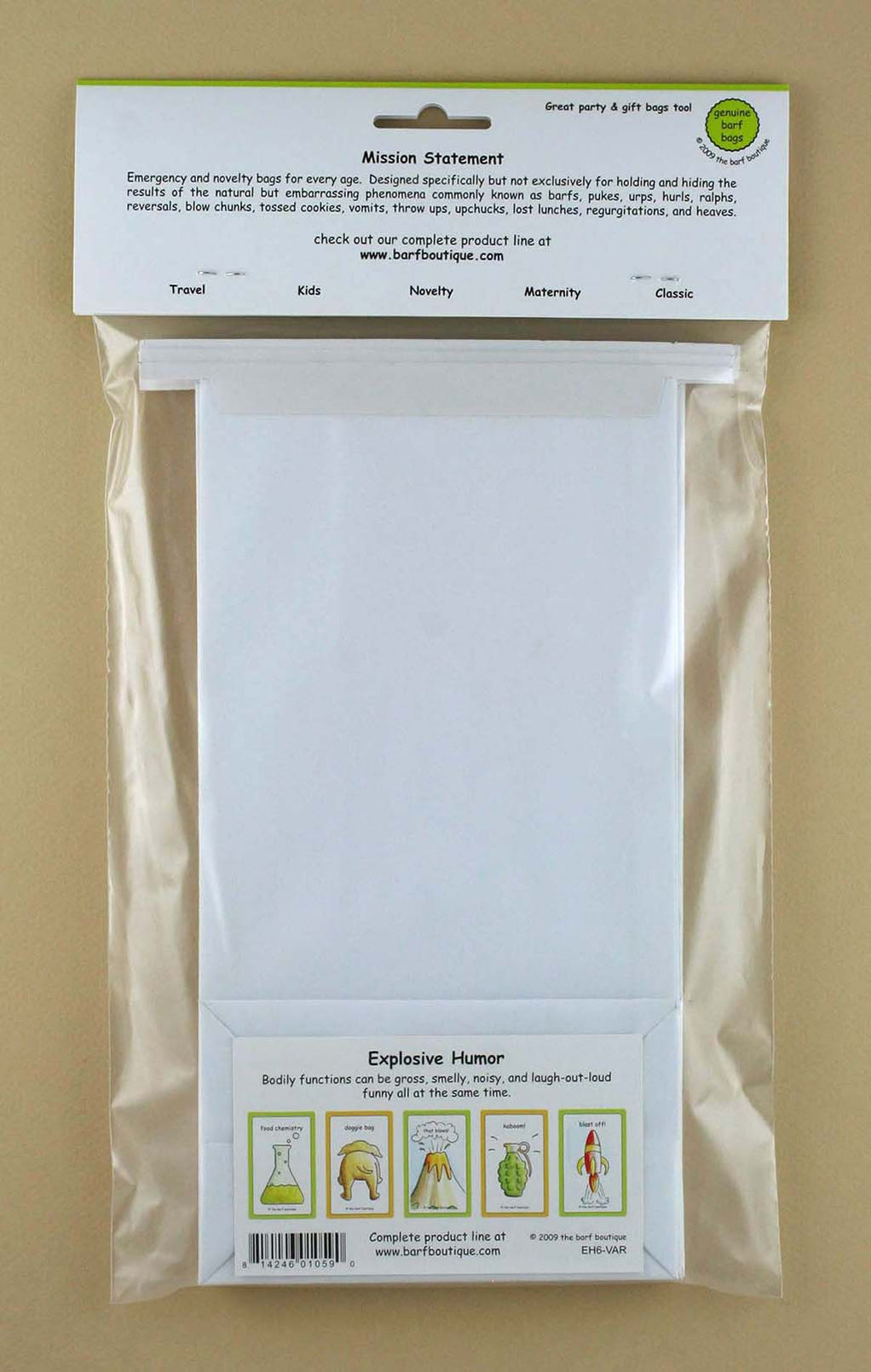 Explosive Humor - Funny Barf Bags | The Barf Boutique — www ...