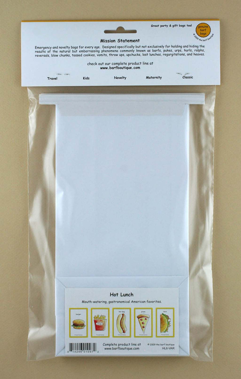 Hot Lunch Barf Bags | The Barf Boutique — www.barfboutique.com
